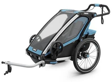 Dětský vozík za kolo Thule Chariot CTS Sport1, Modrá