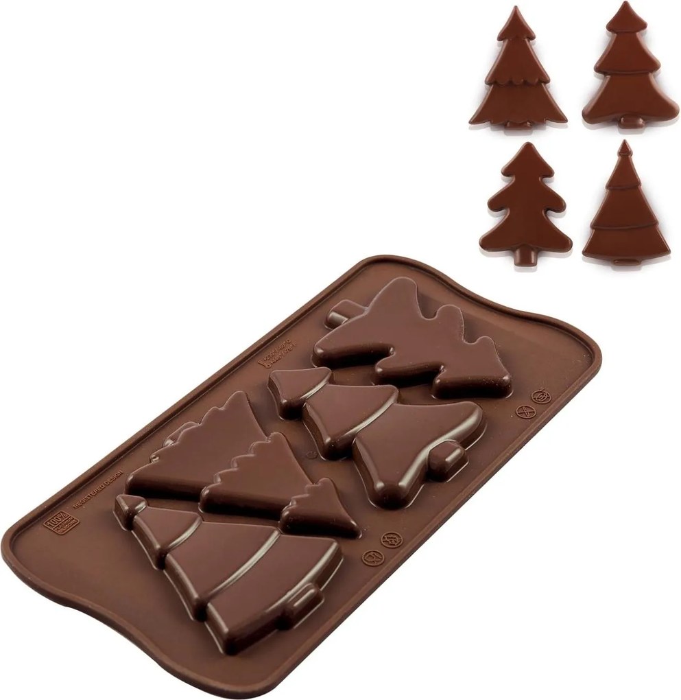 Forma na pralinky Scg46 Choco Pine silikonová