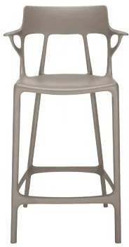 A.I Stool Recycled  65 lesklá šedá Kartell