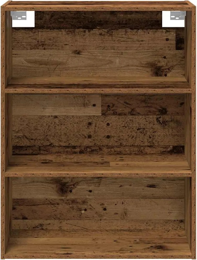 Příborník se nástěnná skříňka old wood kompozitní dřevo 3329223