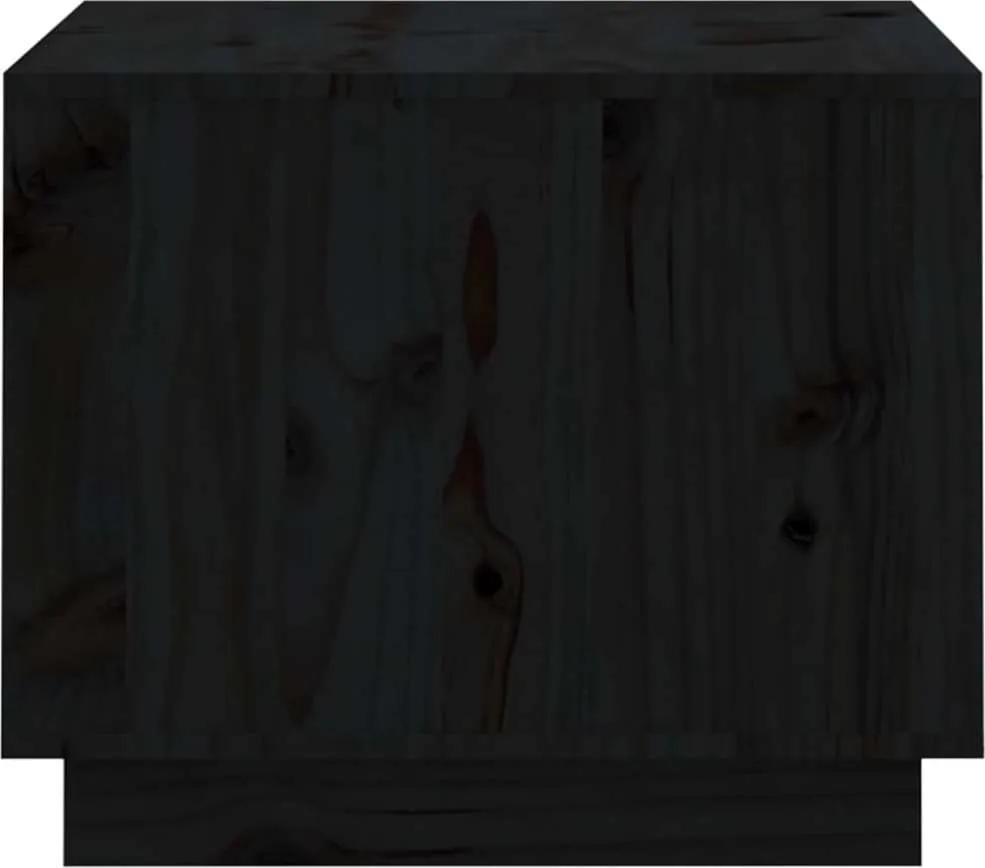 vidaXL Konferenční stolek 120x50x40,5 cm masivní borové dřevo [814418] Barva: Bílá