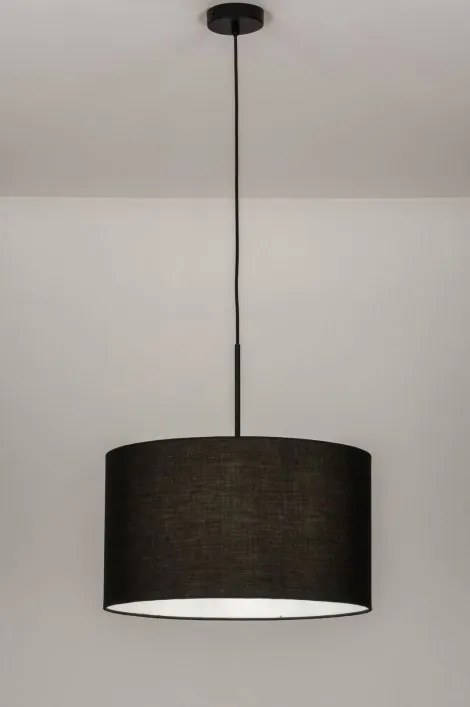 Závěsné designové svítido do obýváku Mombasa Nero and Black