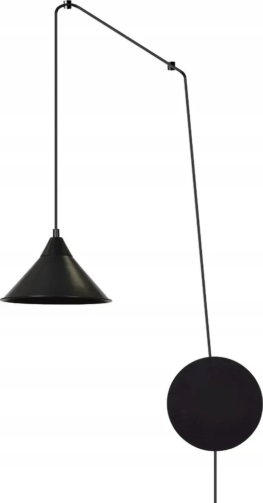 Závěsná Lampa Emibig 1xE27 60W Abramo Black 160/1