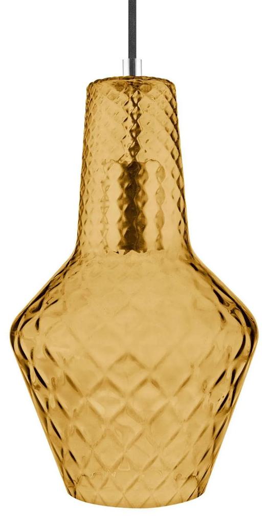 LEDVANCE Vintage 1906 Carved Pendant Bottle oranž