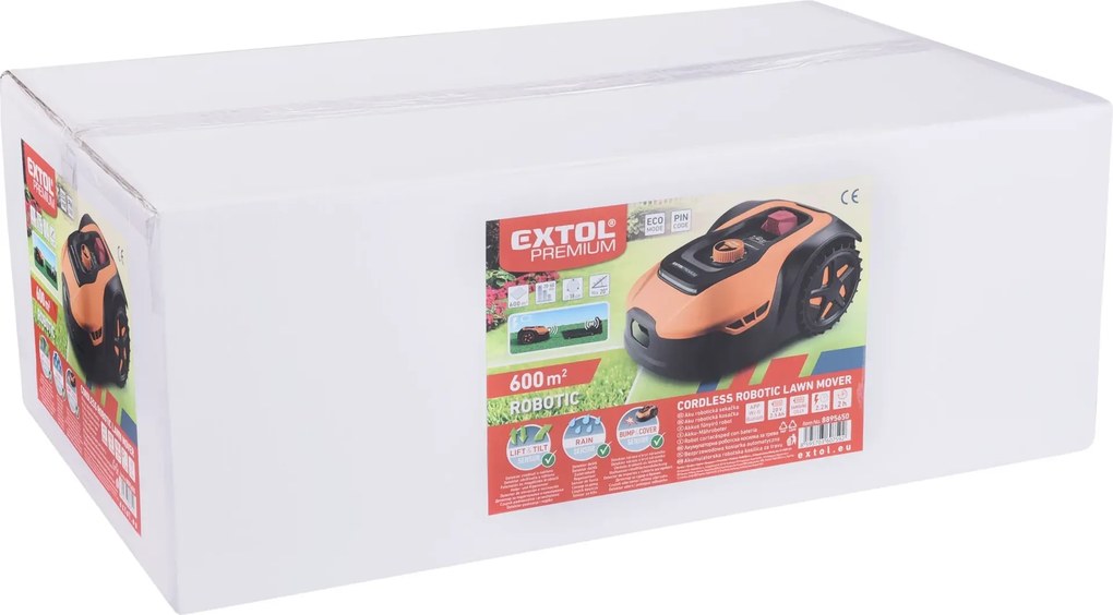 Sekačka aku robotická, 600m2 EXTOL PREMIUM 8895650