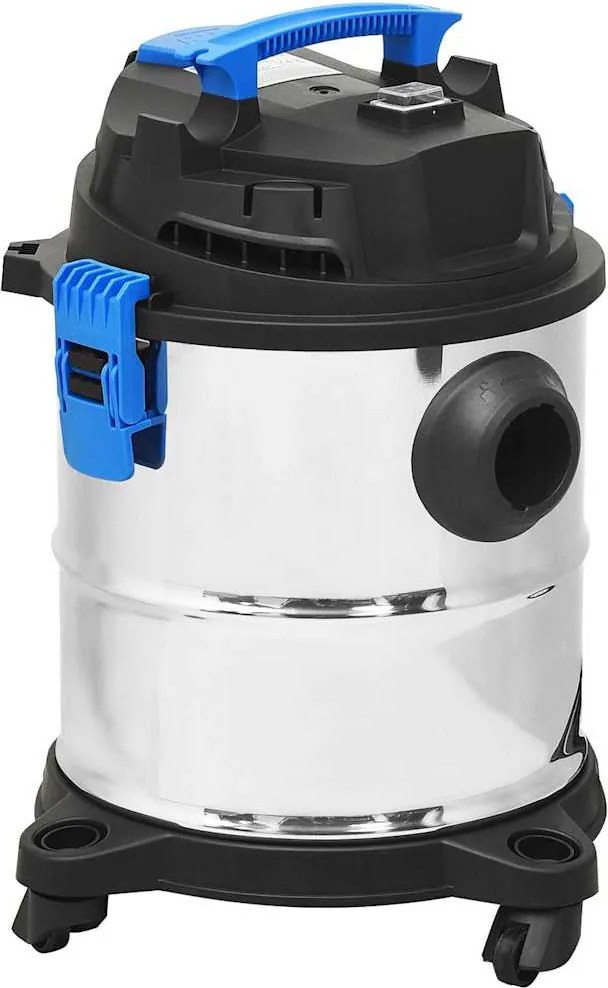 Vysavač na suché a mokré vysávání 1 200 W 20 l stříbrný 152915