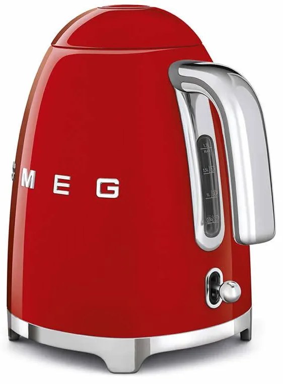 SMEG 50's Retro Style rychlovarná konvice 1,7 l červená, KLF03RDEU