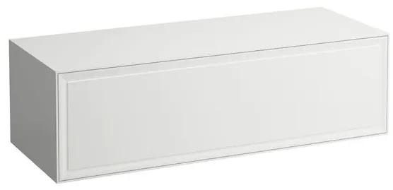 Laufen The New Classic Skříňka pod umyvadlo 120 cm s 1 zásuvkou, bez výřezu, bílá matná H4060250851701