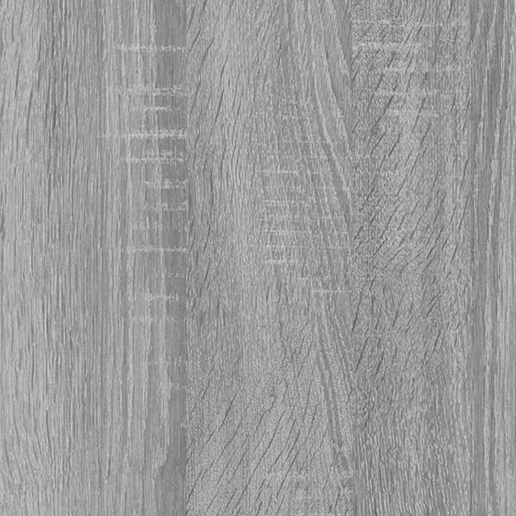 vidaXL Koupelnová sestava kompozitní dřevo [3120349] Barva: šedá sonoma
