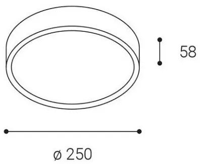 LED2 - LED Venkovní stropní svítidlo MIRA LED/18W/230V IP65 bílá