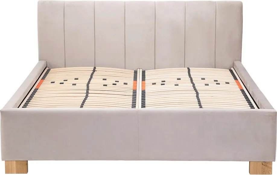 XXXLutz ČALOUNĚNÁ POSTEL, 180/200 cm, béžová Moderano - Postele s úložným prostorem - 000504000803