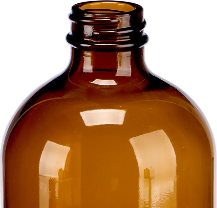 Arte Regal Dávkovač na mýdlo/šampón/kondicionér dávkovač - 0,5l - hnědé sklo