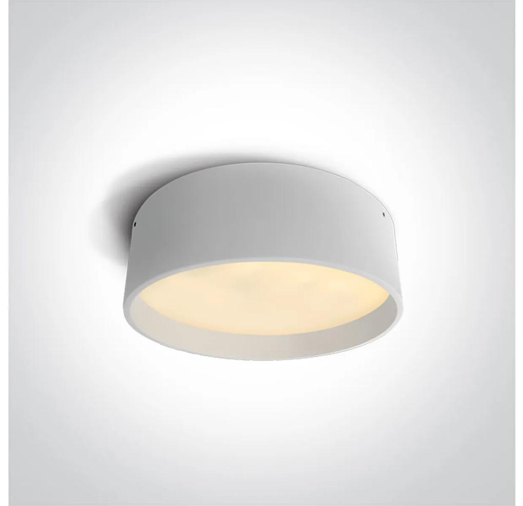 ONE Light 67438/W/W stropní LED svítidlo, bílé, 40W, 3000K, ø35,5cm, IP20