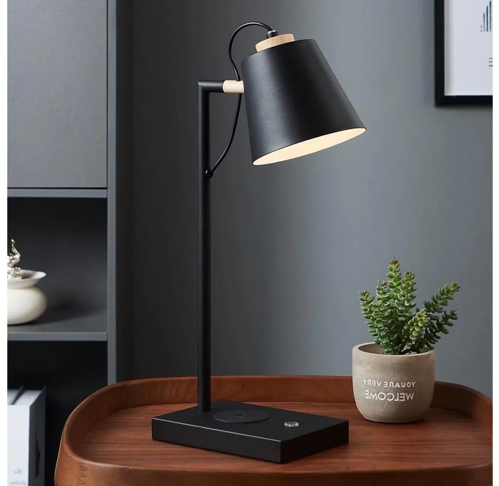 Eglo 900626 - LED Stmívatelná lampa s bezdrátovým nabíjením LACEY LED/5,5W/230V