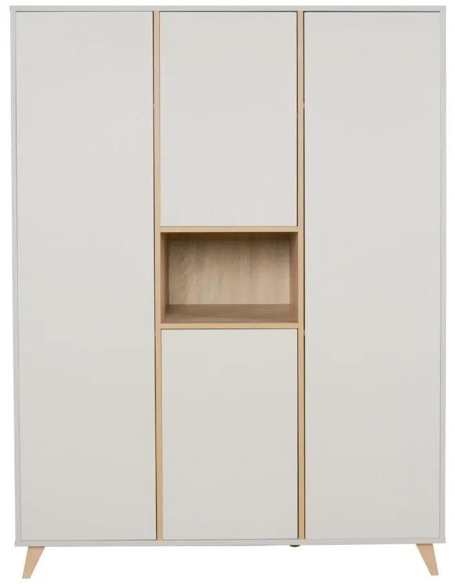 Béžová skříň Quax Loft 190 x 143 cm