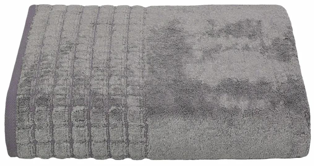 Modalový ručník nebo osuška, Modal, šedá 50 x 95 cm