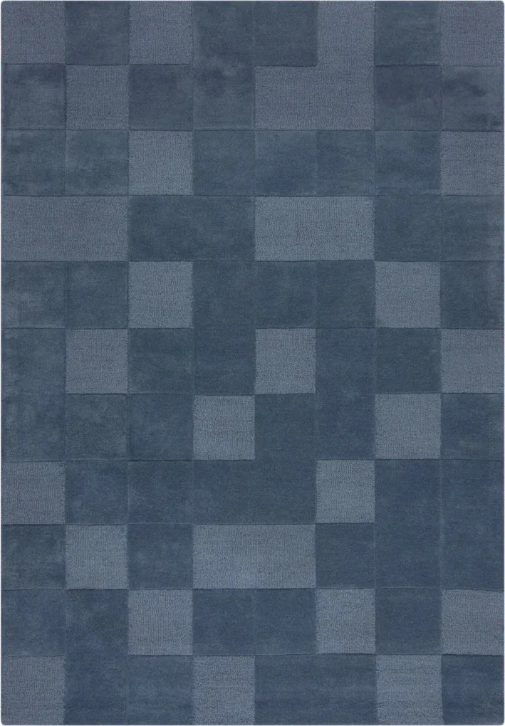 160x230 Kusový koberec Moderno Checkerboard Blue