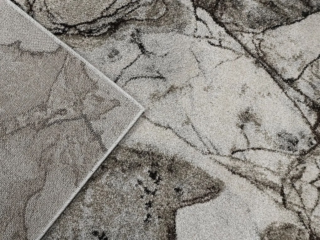 BE Koberec Wenus 7770 GREY - šedý obdélníkový Rozměr: 60x100 cm