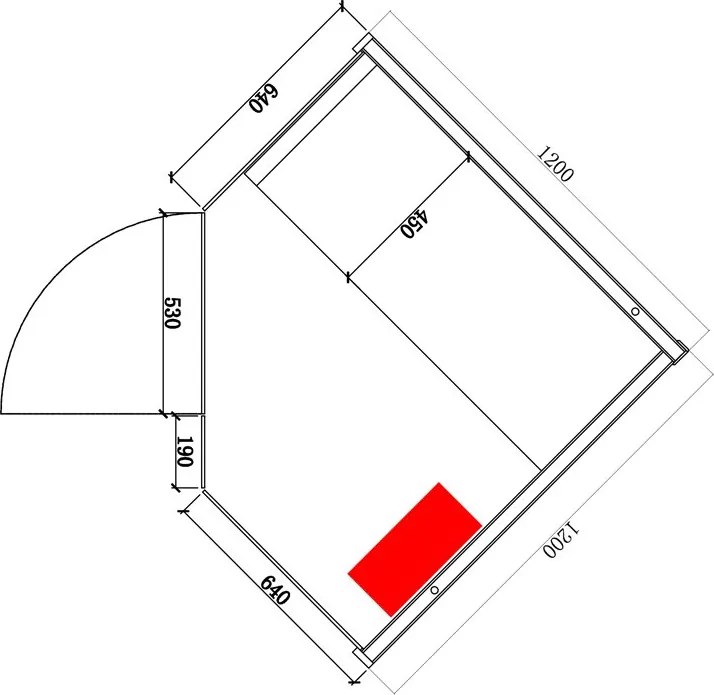 BPS-koupelny Finská sauna Relax  120x120, 1-2 osoby
