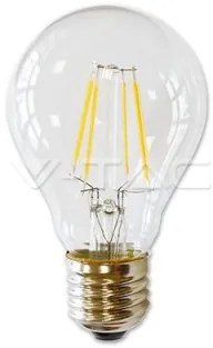 V-TAC LED žárovka VT-1885 4W E27 - 2700K čiré sklo