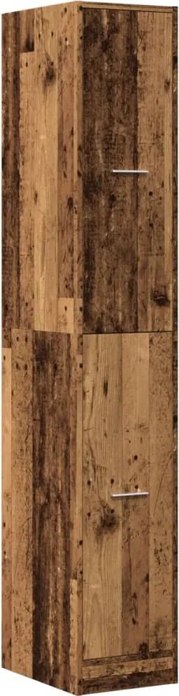 Skříňka na léky old wood 30 x 41 x 174,5 cm kompozitní dřevo 3309634