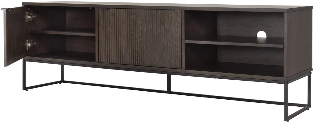 TENZO Dřevěný TV stolek BALI hnědý 9001542920