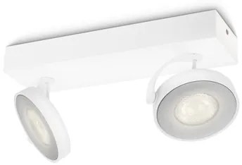 Philips Massive 53172/31/16 CLOCKWORK SVÍTIDLO BODOVÉ LED BÍLÁ 2x4W + poštovné zdarma