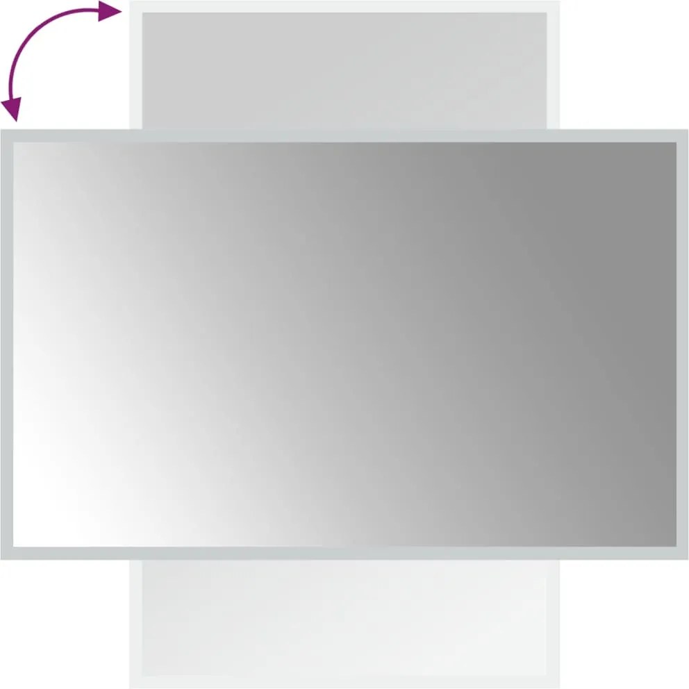 Koupelnové zrcadlo s LED osvětlením 50x80 cm 3154080