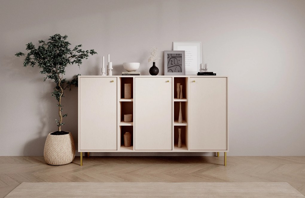 ADRK Furniture Komoda 3D 6P Tili CHES-TIL-3D-6P-BS