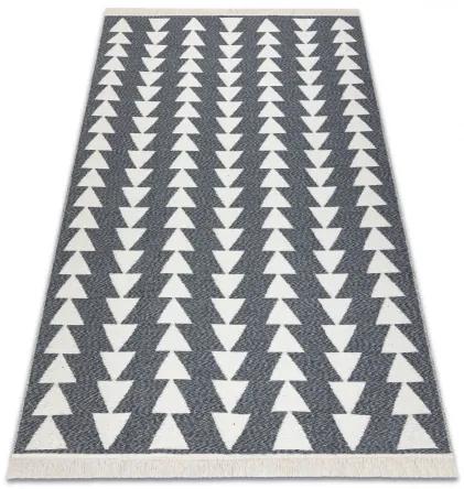 koberec TWIN 22994 geometrická, trojúhelníky bavlna, oboustranný, Eko velikost 180x270 cm | krásné koberce cz