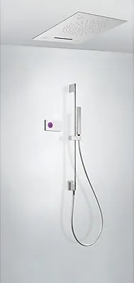 TRES - Termostatický podomítkový elektronický sprchový set SHOWER TECHNOLOGY CHROMOTHERAPY Včetně elektronického ovládání (bí 09286301