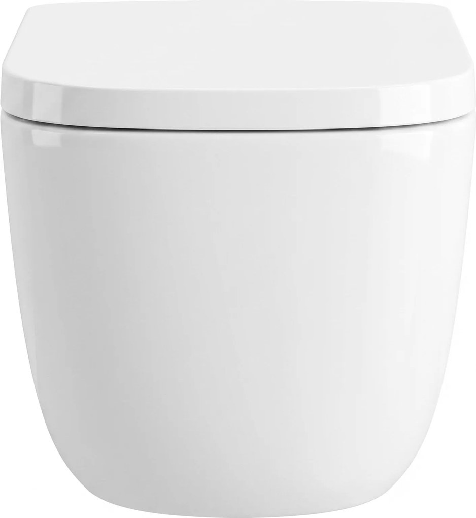 Rea Cubik Mini, závěsná WC mísa, tornado splachování, bílá lesklá, REA-C6539