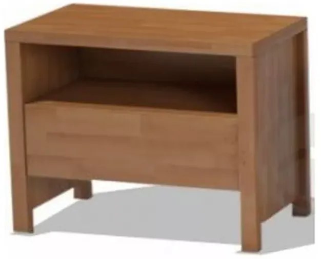 Lucatec Noční stolek UNI NS 40 cm 50x35 Divoký jasan