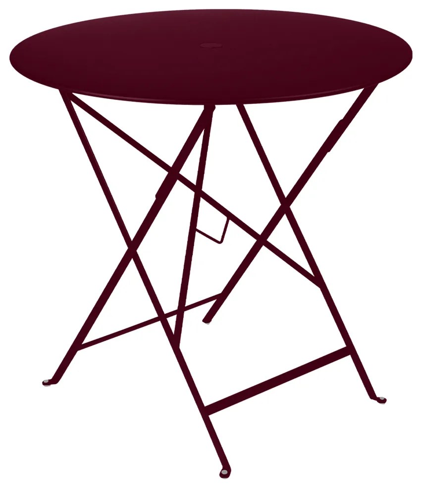 Skládací stolek Fermob BISTRO P.77cm - Black Cherry