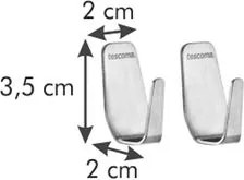 TESCOMA Háček nerezový PRESTO, 2 ks, malý