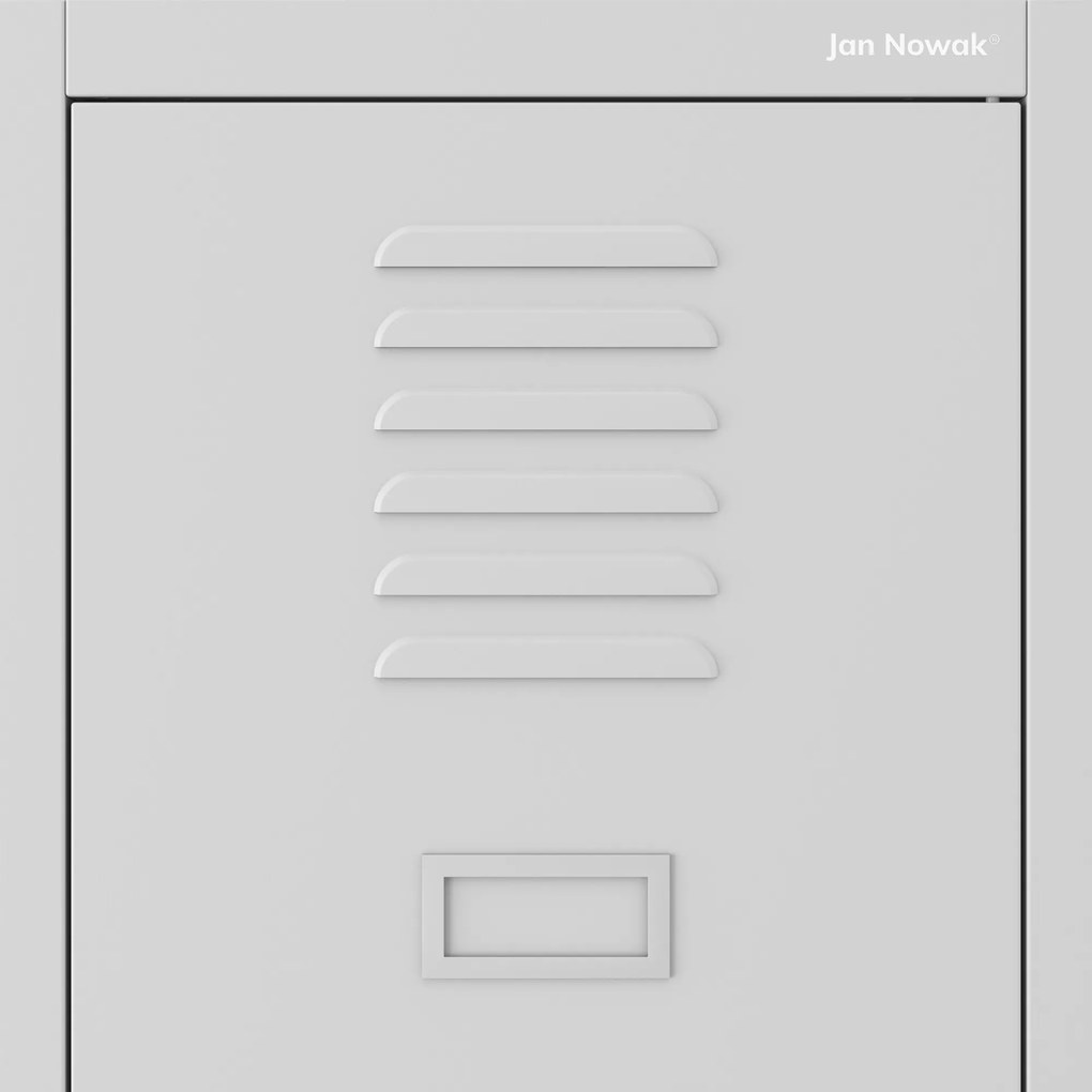 Šatní skříň 4dílná, šedá, 800x1800x500 mm: KACPER