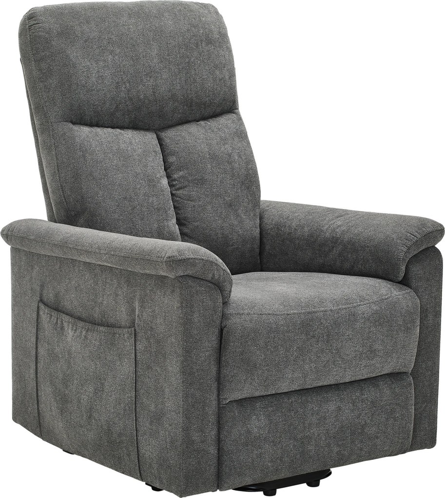 XXXLutz RELAXAČNÍ KŘESLO, textil, šedá Cantus - Relaxační křesla - 000454003101