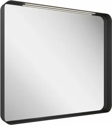 Ravak Strip zrcadlo bez vypínače 90x70,6 cm černá X000001572