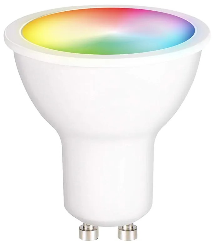 LED žárovka GU10 RGB+CCT+DIM 5w 350 lm Wi-Fi