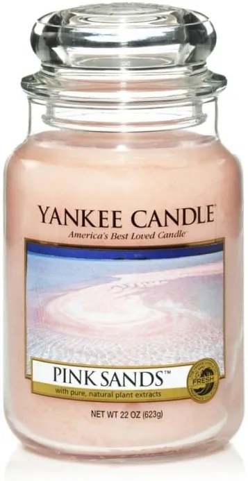 Vonná svíčka Yankee Candle Pink Sands, velká