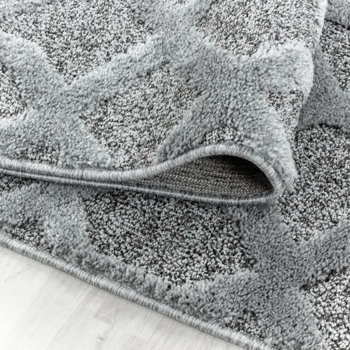Vopi | Kusový koberec Pisa 4702 grey - Kruh průměr 160 cm