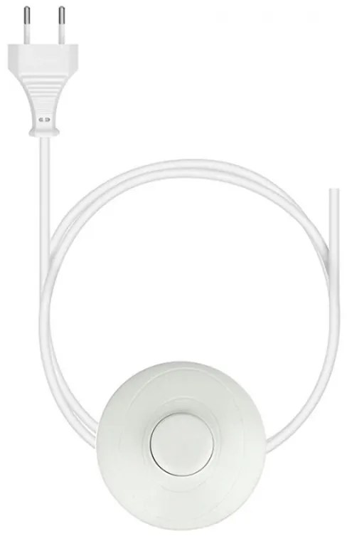 Stojací lampa ve tvaru bílého dřevěného majáku – 23x23x140 cm