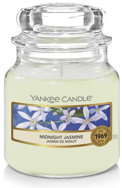 Yankee Candle - vonná svíčka Midnight Jasmine (Půlnoční jasmín) 104g