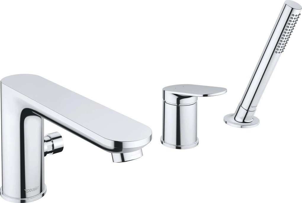 Duravit Wave 3otvorová vanová baterie