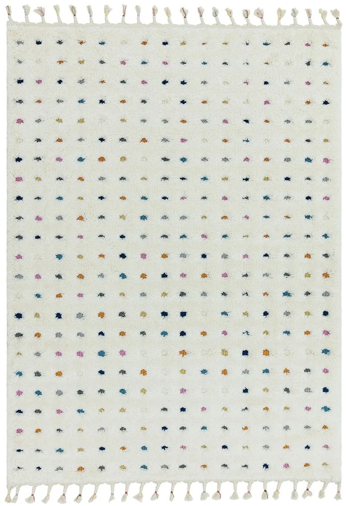 Barevný koberec Afuan Dotty Multi Rozměry: 80x150 cm