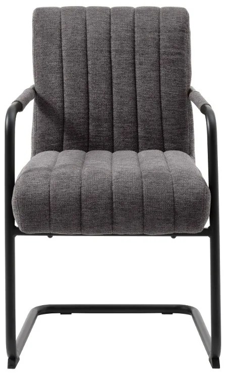 Designová židle Mahima tmavě šedá