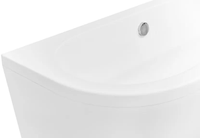 BESCO Volně stojící vana VISTA Barva - Bílá, Rozměr vany - 160 × 75 cm - VANTUR160