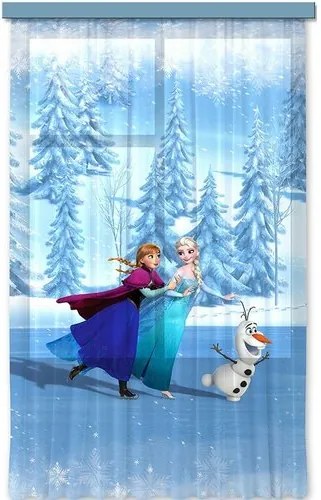 AG ART Dětský závěs Ledové království Frozen on ice, 140 x 245 cm