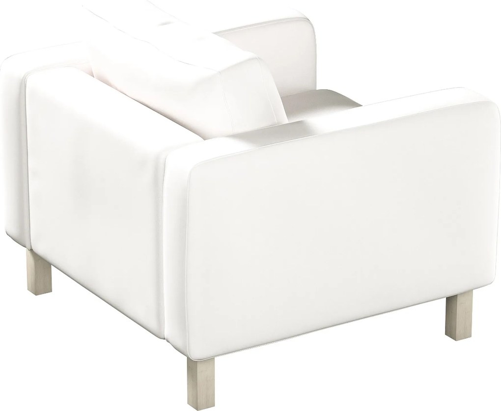 Potah na křeslo IKEA Karlstad, krátký barva bílá