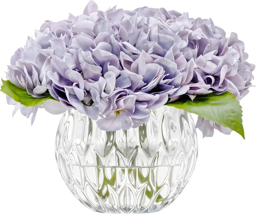 Côte Noire Parfémovaná kytice hortenzií Round Bowl Hydrangeas Blue